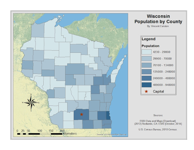Geographic Information Systems (GEOG 335): Lab 3 Static and Dynamic Mapping