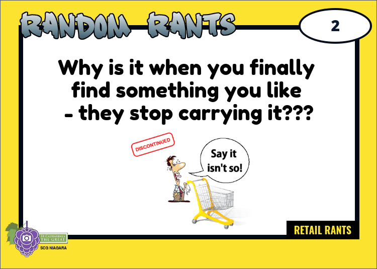 Pinnables: RANDOM RANTS #4 - It's written I A-T-E...