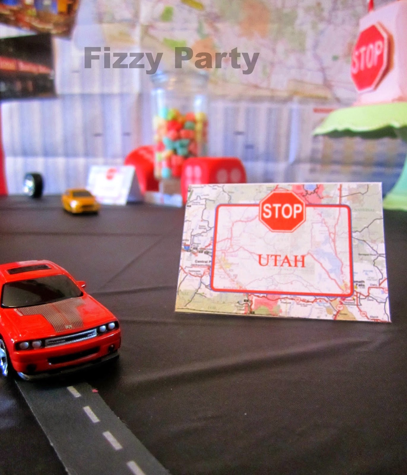 Fizzy Party: Road Trip Birthday Party