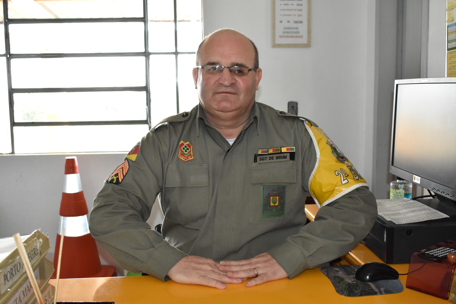 Sargento De Brum assume o comando da Polícia Rodoviária Estadual de ...