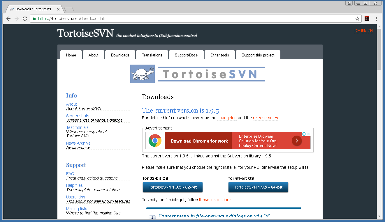 Tutorial install SVN client di Windows