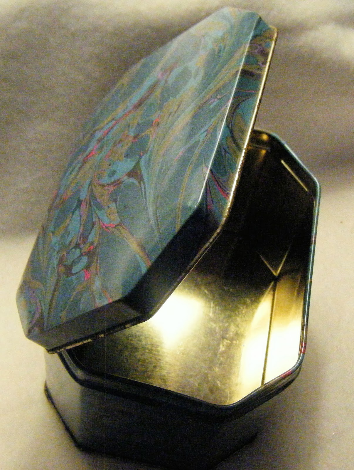 Cute and Some: ALTERED TIN CAN AND HAPPY MAIL!!!