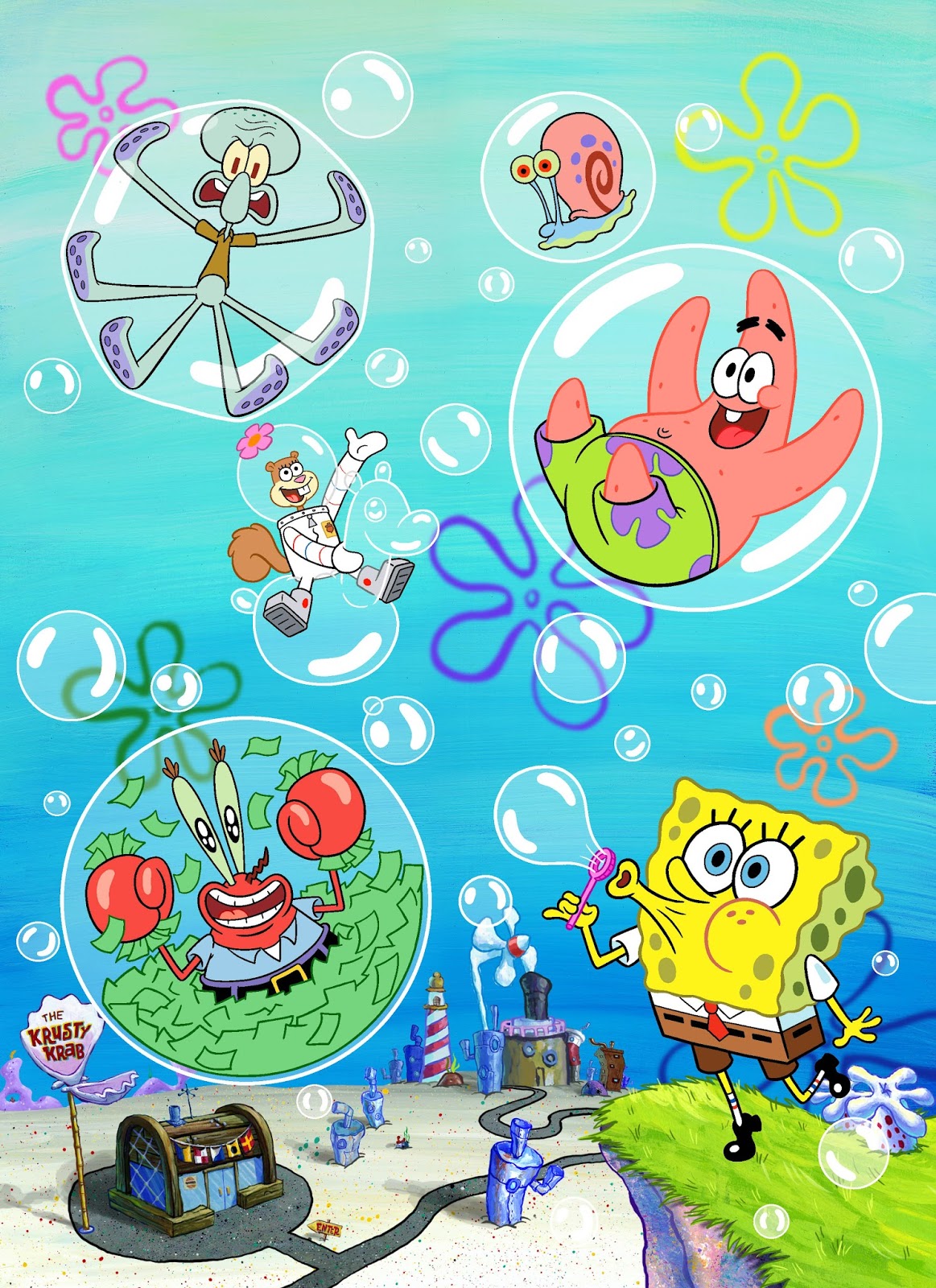 GinnyHawes: Animation design: SpongeBob Squarepants