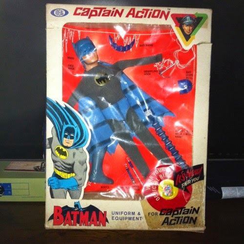 Pop Artifact: Captain Action Batman set!