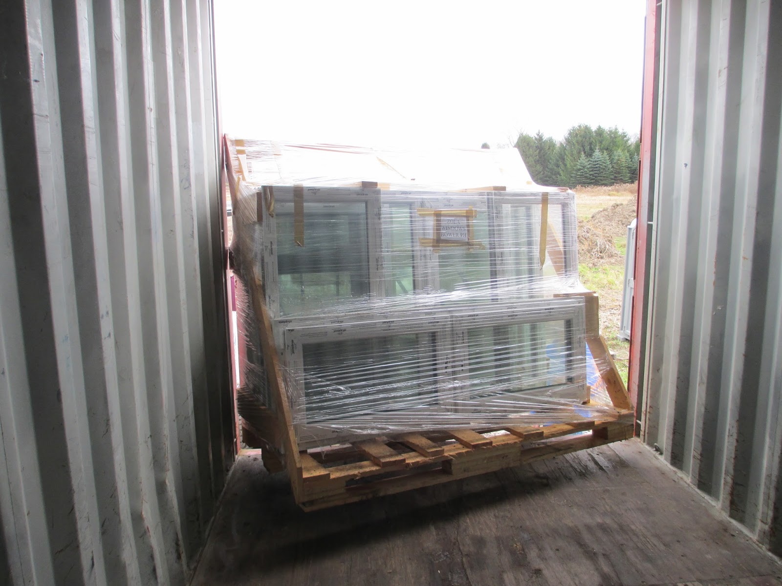 Rochester Passive House: Window Delivery