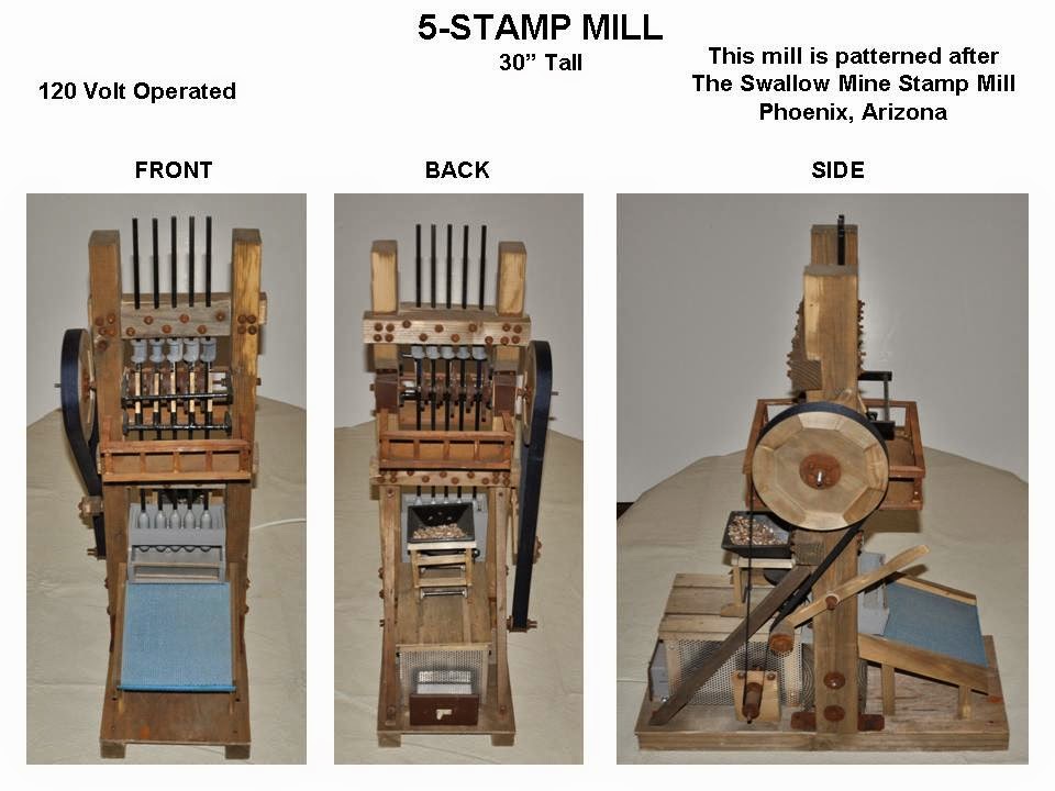 Restoring Historical Mining Equipment: (38) Model Stamp Mill Expert ...