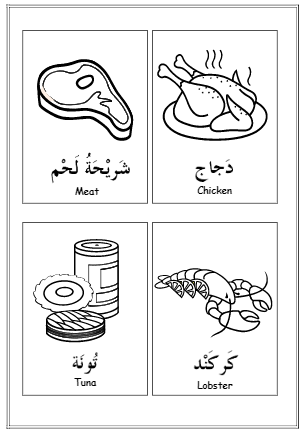 Arabic Vocabulary | TJ Homeschooling