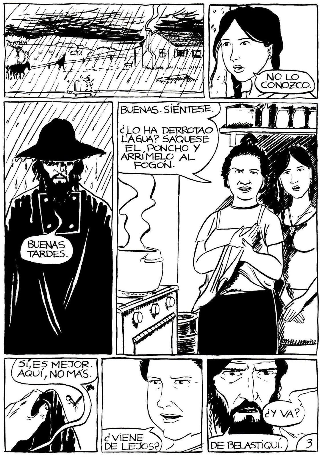 MUNDO TERCERO: EL HOMBRE PÁLIDO de Francisco Espínola