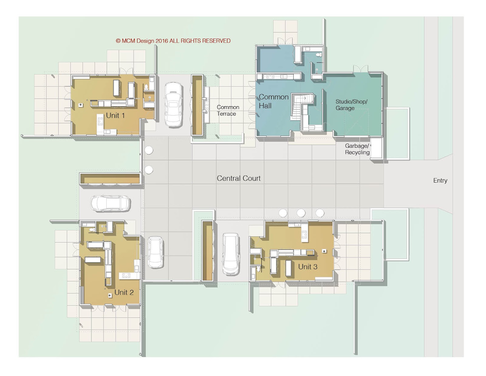 MCM DESIGN: Co-housing Court