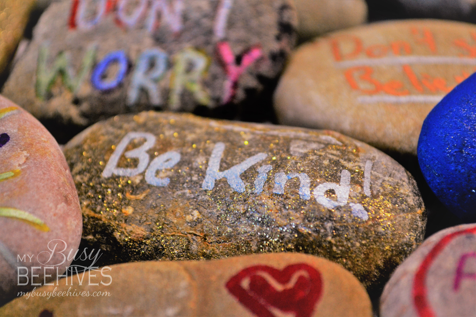 My Busy Beehives...: Kindness Rocks Project
