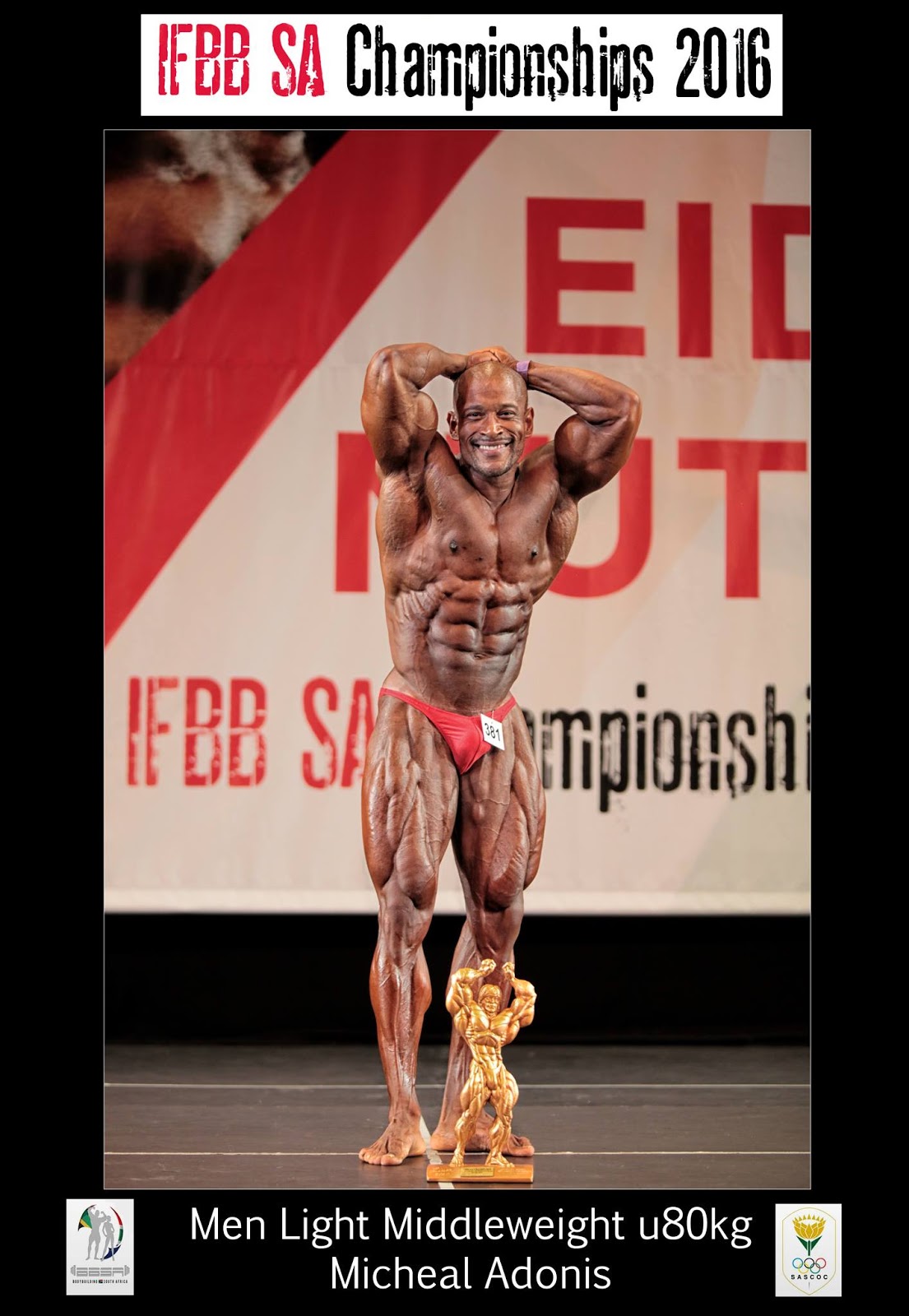 Worldwide Bodybuilders: South African superman Michael Adonis