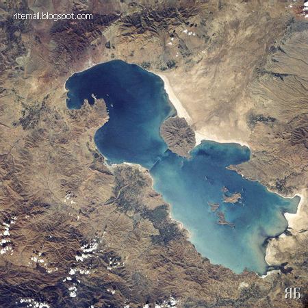 Koleksi 360: Salt Lake In Urmia - Iran