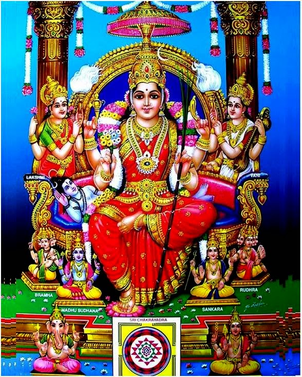 ஜோதிட உலகம்: திதி நித்யா தேவதைகள். Thithi Nithya