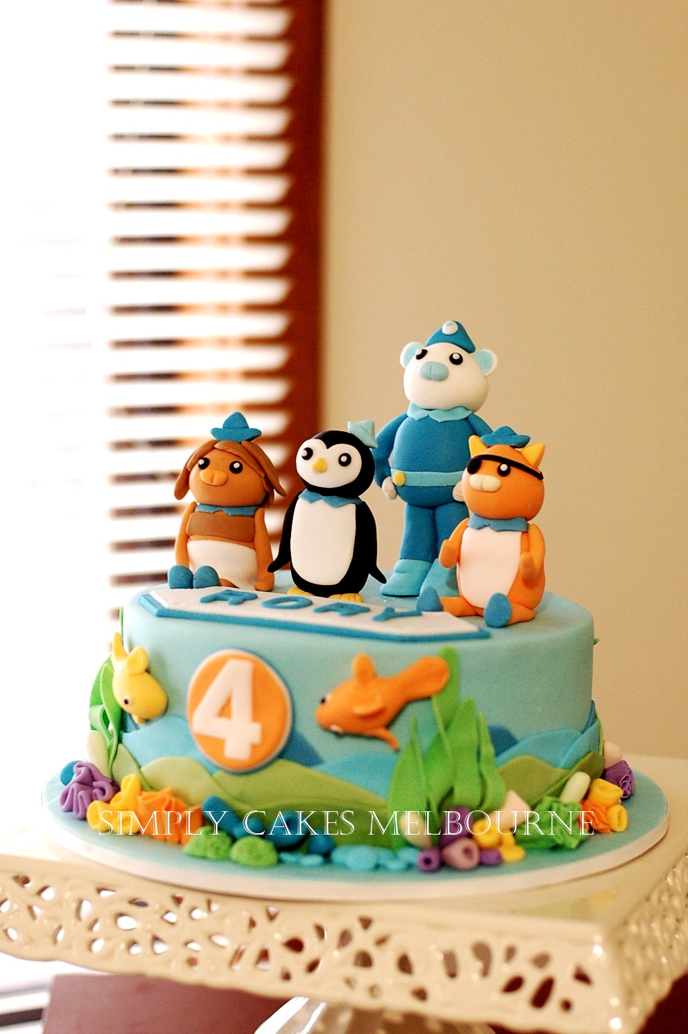 Simply Cakes Melbourne: Octonauts cake for Rory