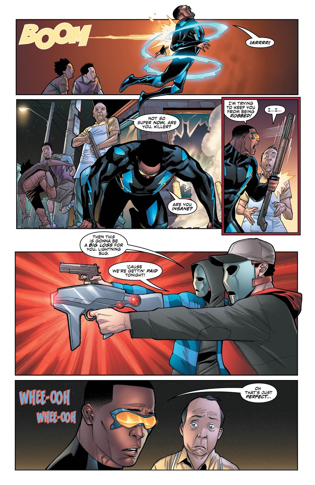 Weird Science DC Comics: Black Lightning: Cold Dead Hands #2 Review and ...