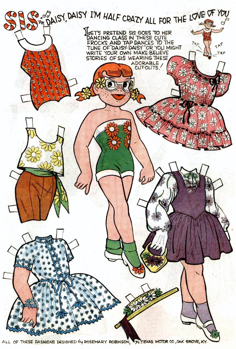 Out Of This World: More Cute Girlie Stuff: Katy Keene Paper Doll Reprise