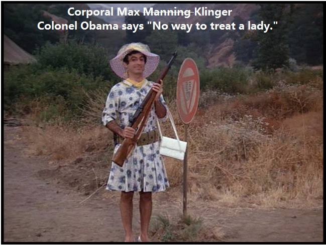 Obiter Dictum--An American: Klinger finally gets his Section 8