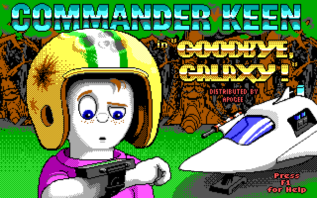 Super Adventures in Gaming: Commander Keen 4: Secret of the Oracle (MS-DOS)