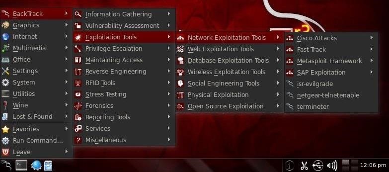 BackTrack - Windows Adventure
