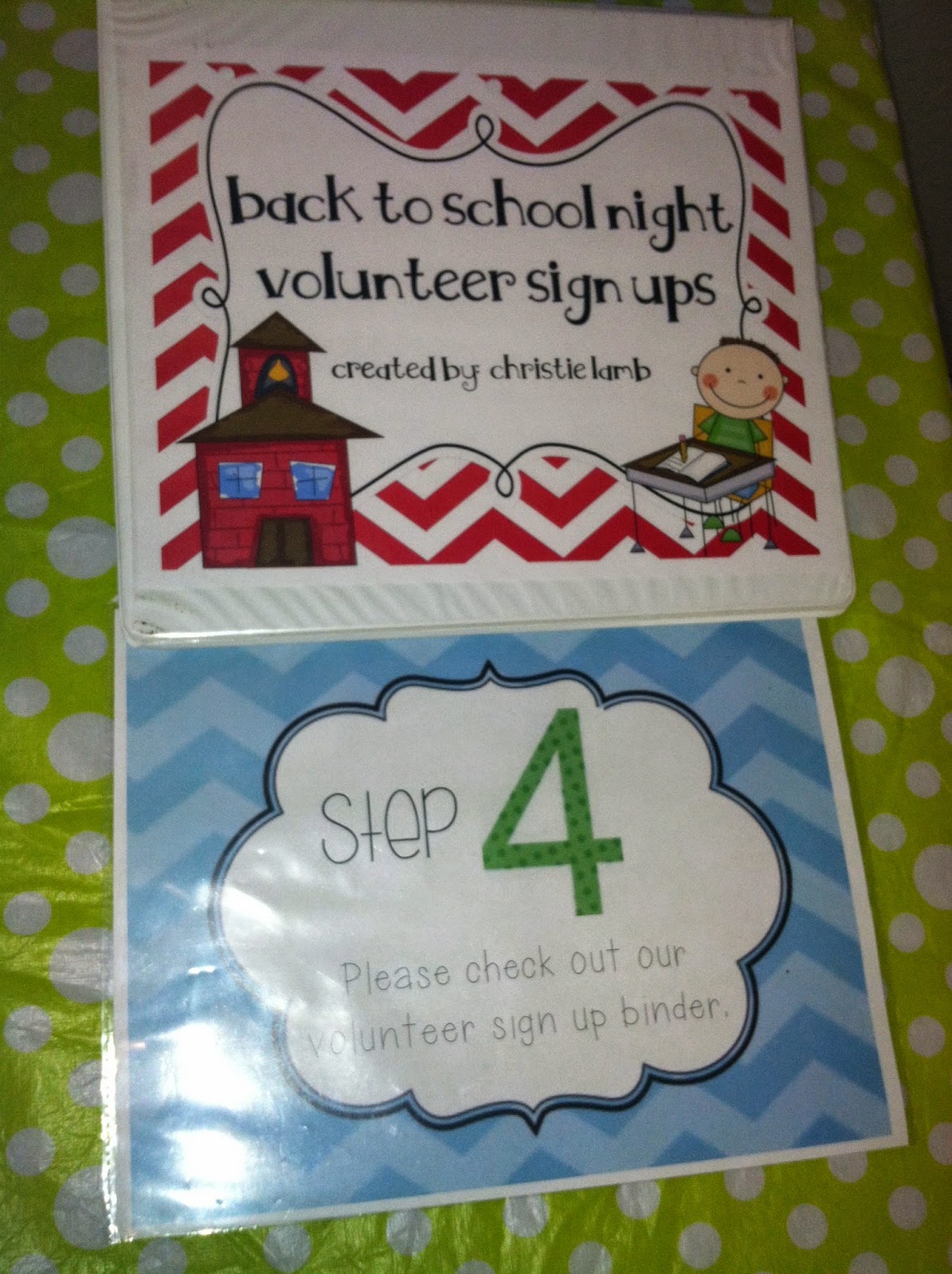 steppin' up to first grade: Back to School Night and the First Day of ...