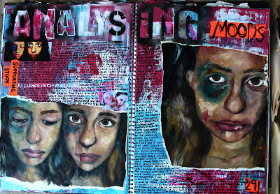 The Colours of Ideas: A-Level Art: 'Abuse'