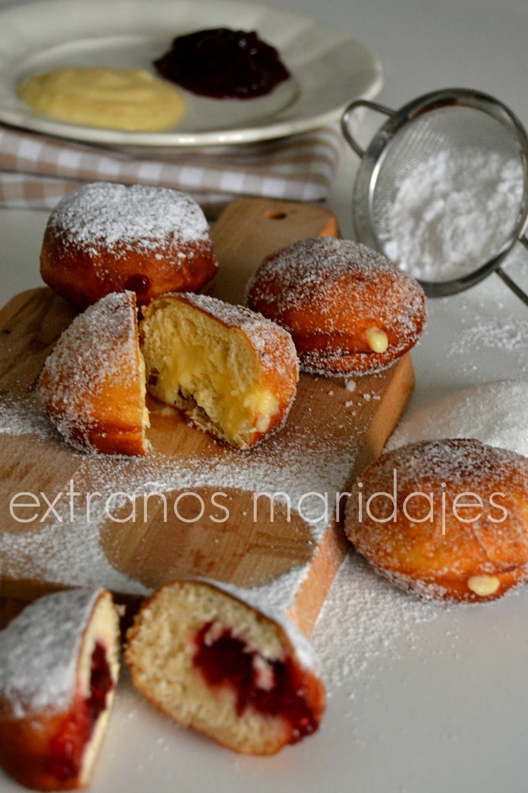 Berlinesas clásicas - extraños maridajes