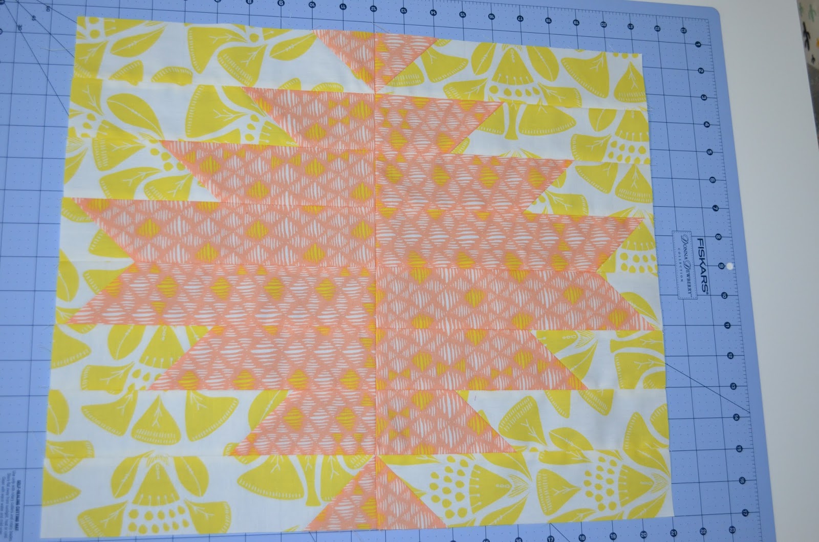 Whitaker Stitches: Aztec Quilt Block Tutorial