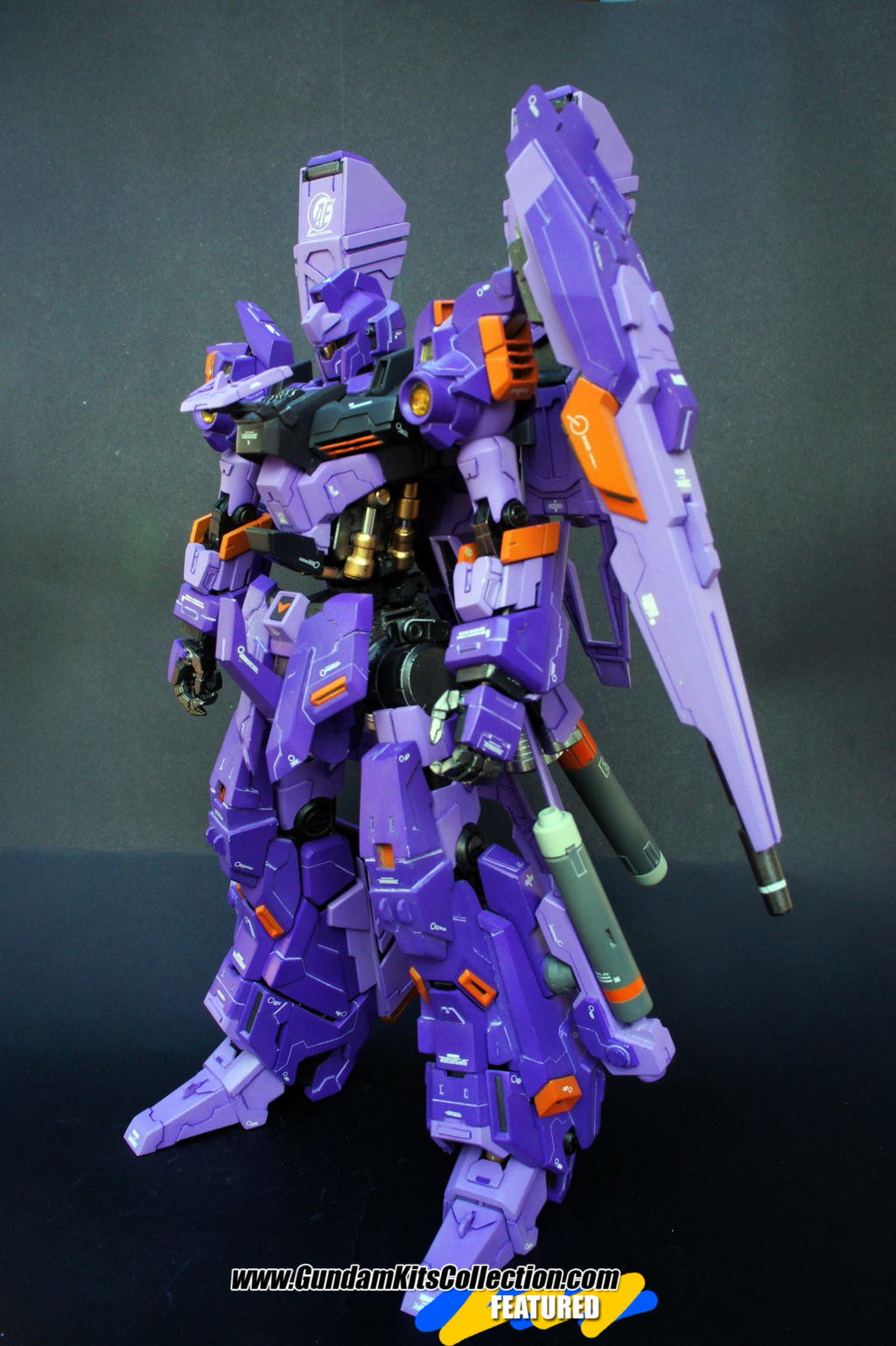 Custom Build: MG 1/100 RGZ-95-C ReZEL II - WILLBREAKER