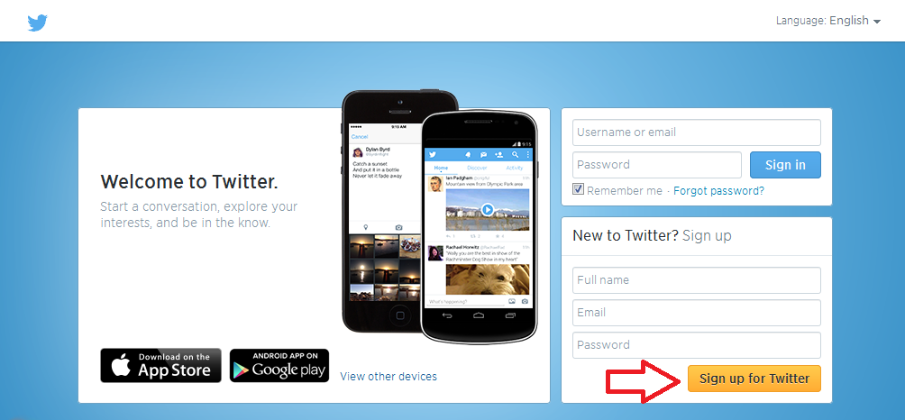 Cara Membuat Twitter Baru dengan Mudah - Omah Tips