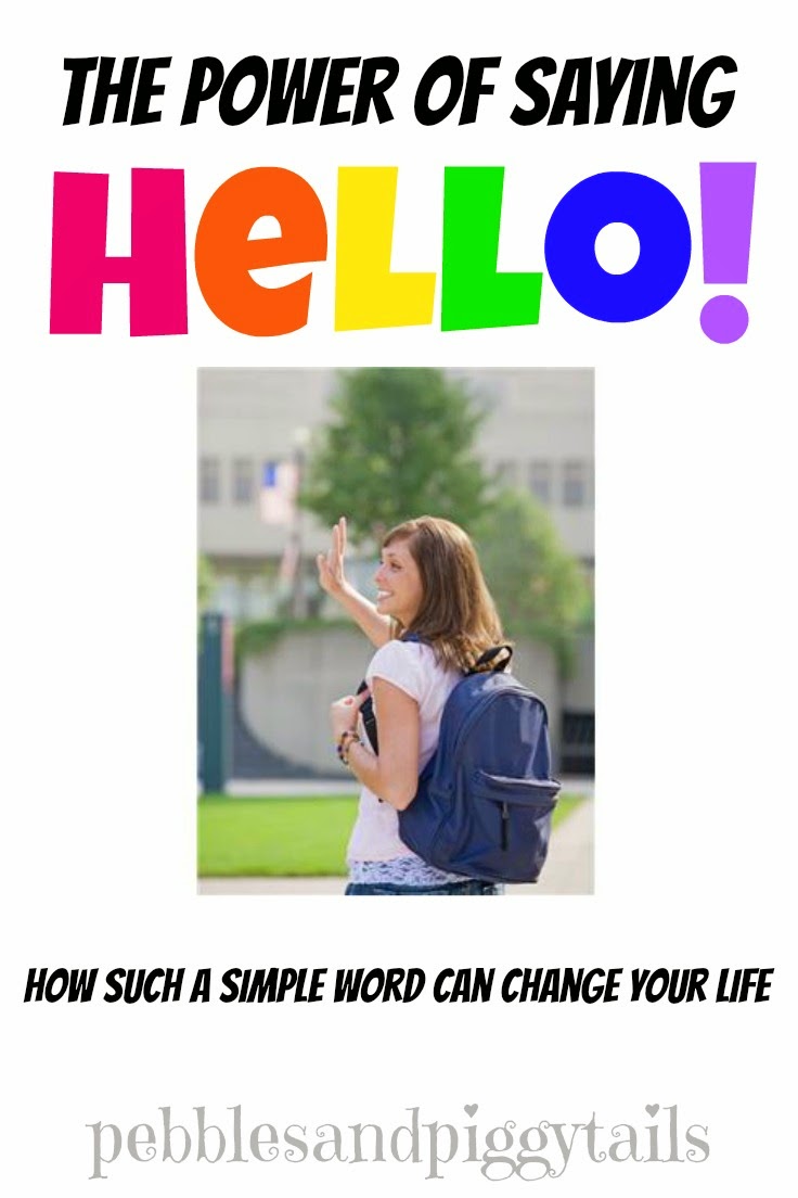 The Power of Saying Hello | Making Life Blissful