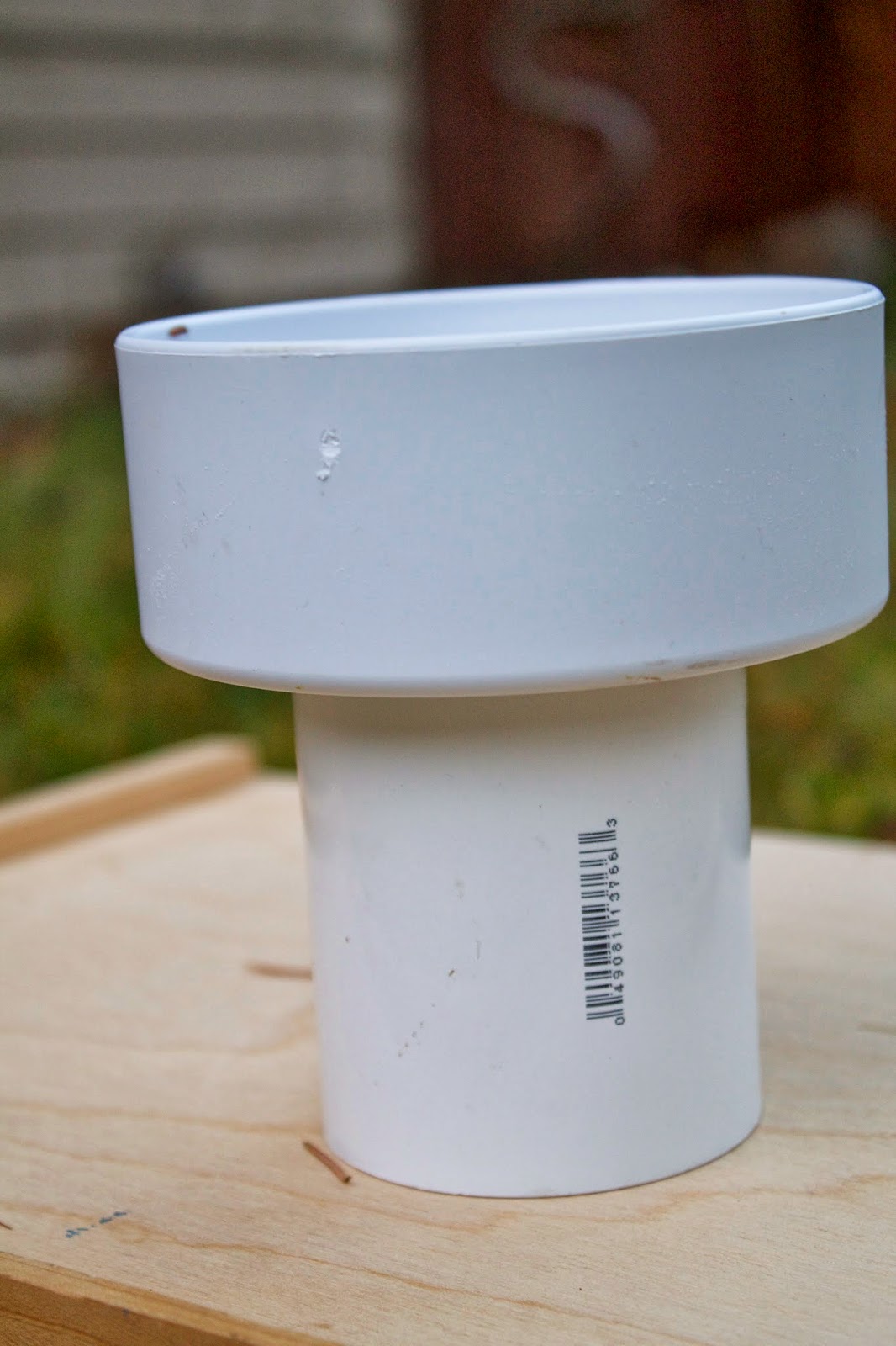 Sowdering About: Day 26: PVC Pipe Chip Plate