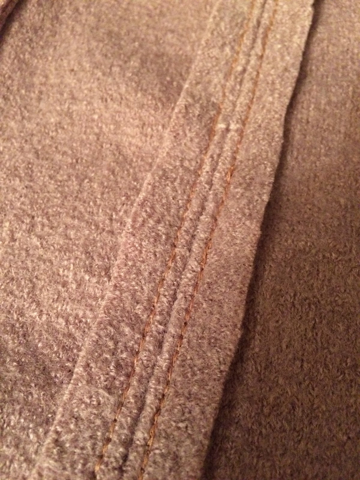 Finished Seams: Sewing with Boiled Wool -- Simplicity 1540