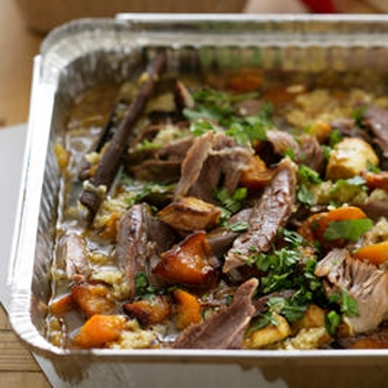 Middle Eastern sticky lamb shank stew recipe | LEBANESE RECIPES