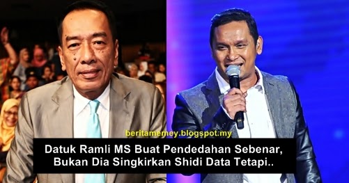 Datuk Ramli MS Buat Pendedahan Sebenar, Bukan Dia Singkirkan Shidi Data ...