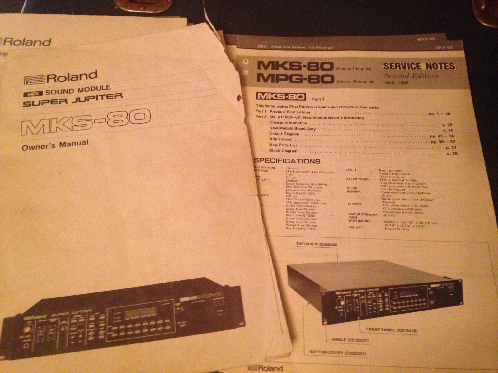 MATRIXSYNTH: Roland MKS-80 + MKS-30 + Programmers + Mixer in Rackmount ...