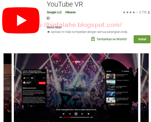 10 Aplikasi Virtual Reality Terbaik untuk Android - Ninna Wiends