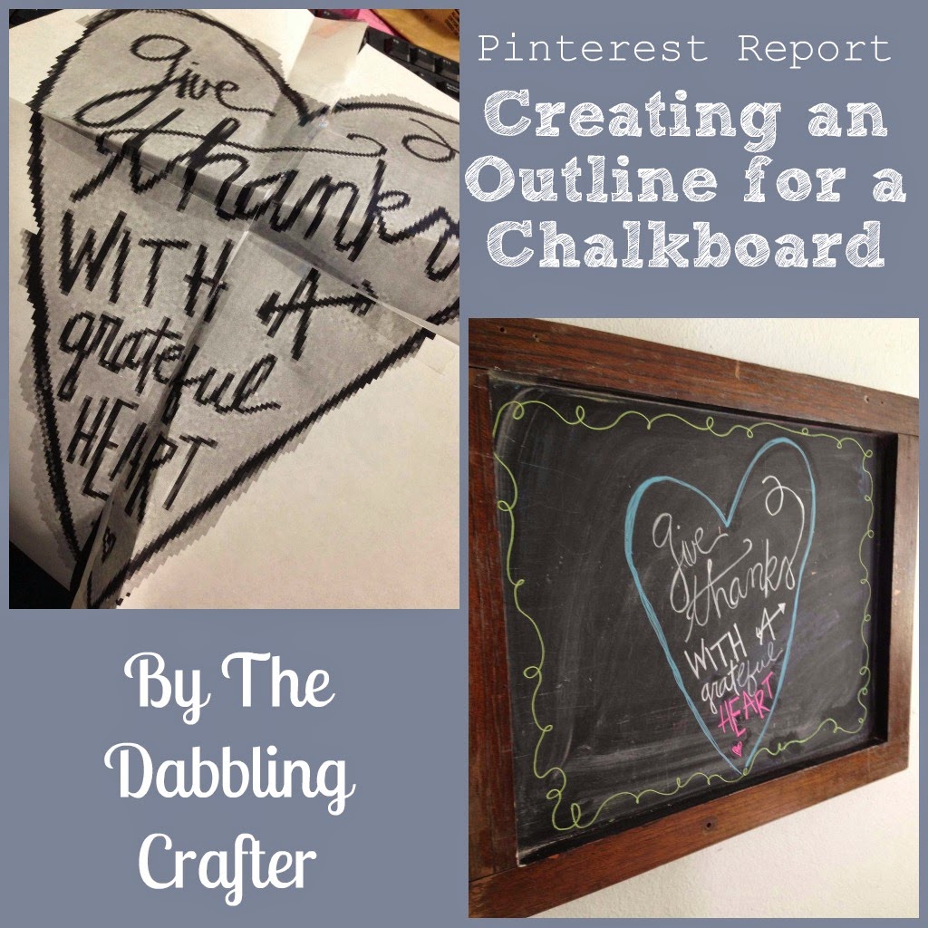 Pinterest Report: Chalkboard Lettering and Tracing Tutorial | The ...