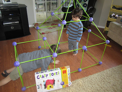 Indoor Fall Fun: Crazy Forts Review | Frugal Family Tree