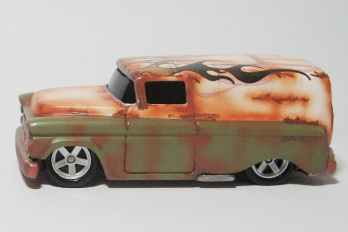 HWCustom: 56 Chevy stepside - delivery (Rusty)