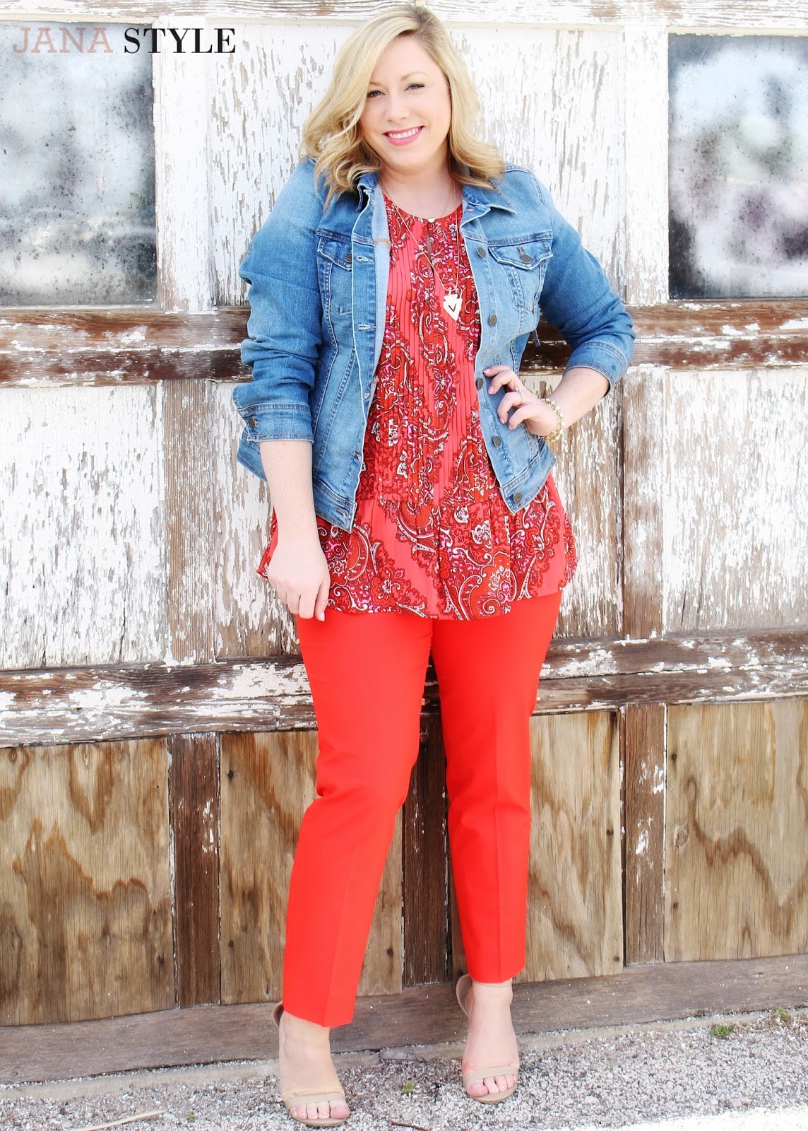 Red Hot Spring Style | JANA STYLE® | A Fashion + Style Blog