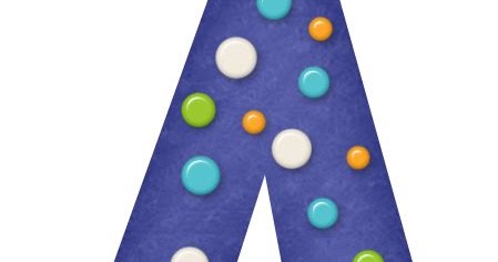 ® Colección de Gifs ®: IMÁGENES DE LETRAS AZULES