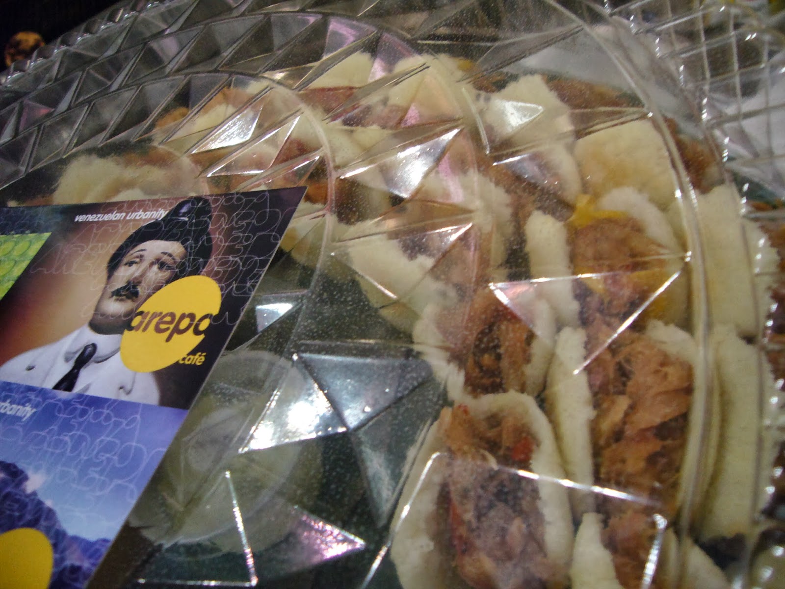 arepa café: MINI AREPAS PLATTERS