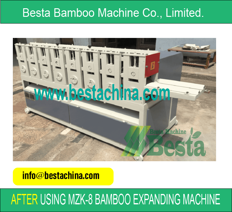 BAMBOO PROCESSING MACHINE: BAMBOO FLATTEN MACHINE, STRAND WOVEN ...