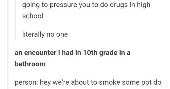 The Finest Memes: Peer Pressure Meme