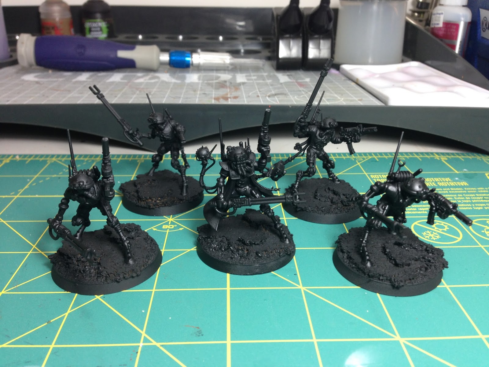 Kris Wall Minis: Project #2 - 40k AdMech Skitarii Sicarian Infiltrators ...