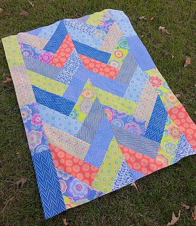My Quilt Infatuation: Bold Braid Quilt