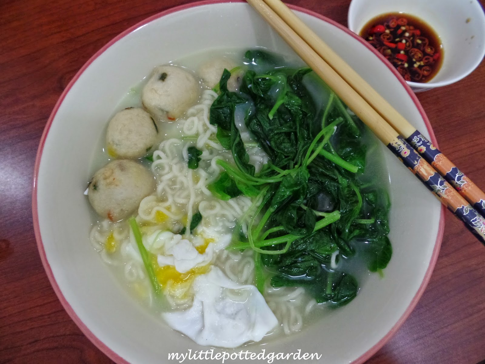 My Little Potted Garden: Chinese Spinach (Amaranth)