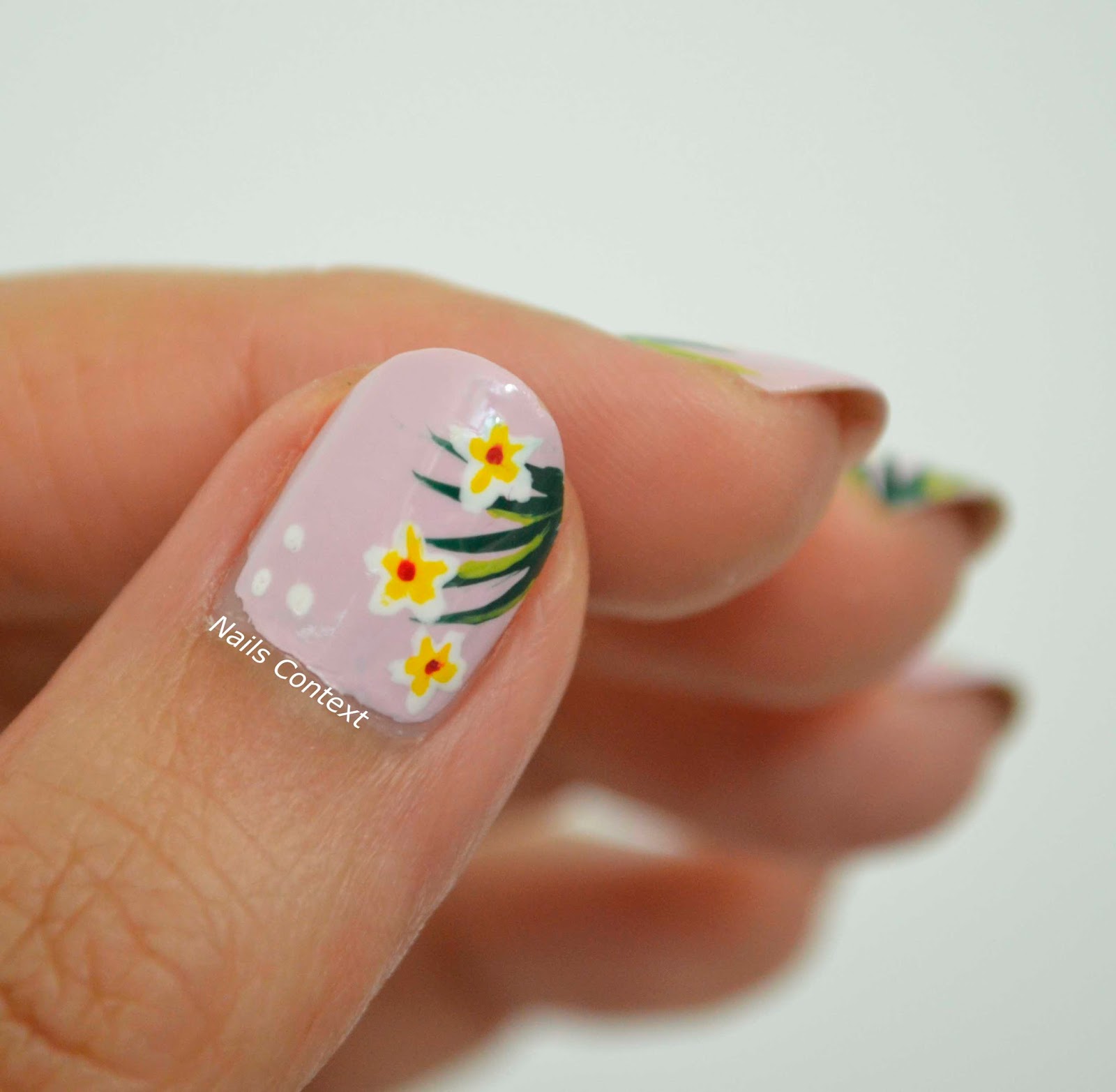 Nails Context: Flower Fields