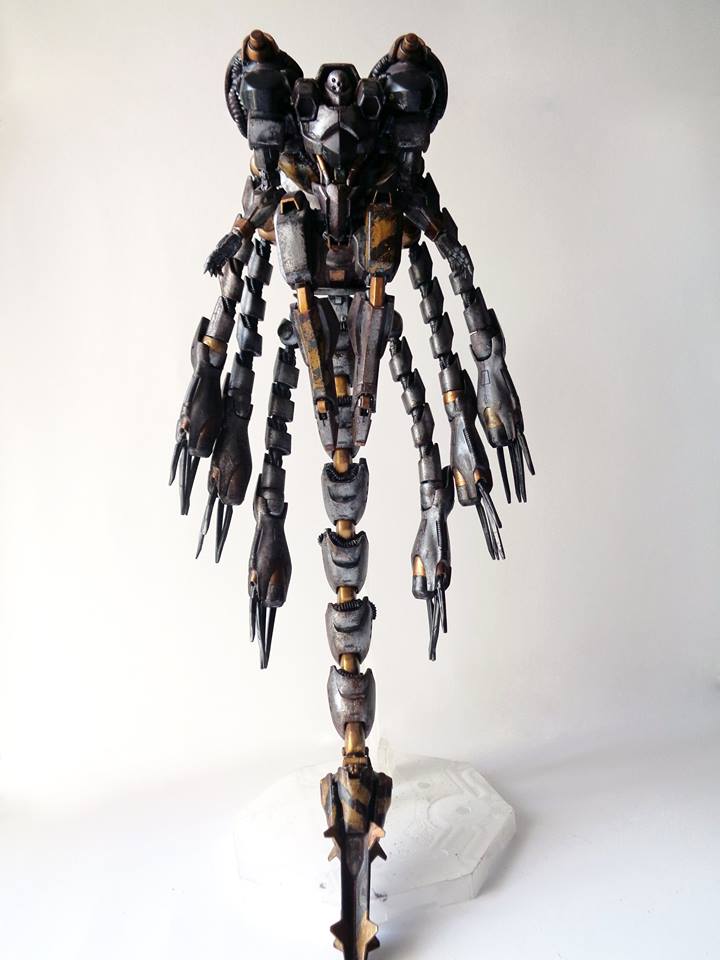 Custom Build: 1/144 Demon Engine Kit Bash