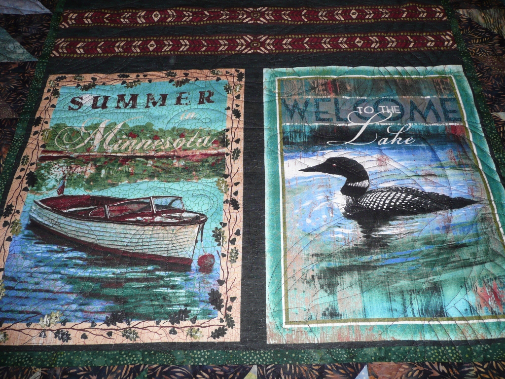 Acorn Ridge Quilting: The Minnesota Loon Quilt